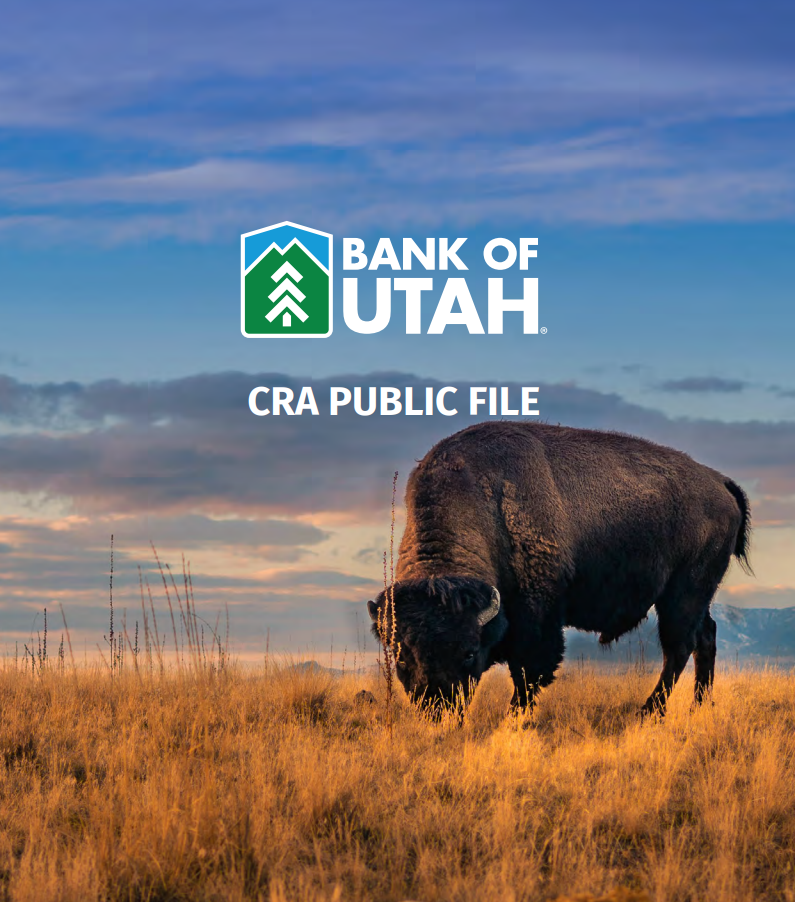 CRA Public File | Bank of Utah | Personal and Business Banking | Loans ...
